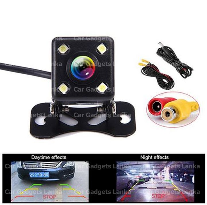 100% Waterproof Car Reverse Camera Full Kit With 06 Meters Length Video ...