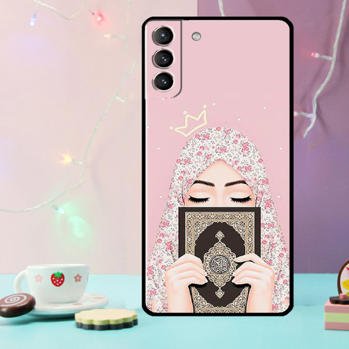 Islamic Arabic Hijab Girl Cover For Samsung Galaxy S24 Ultra S23 S22 ...