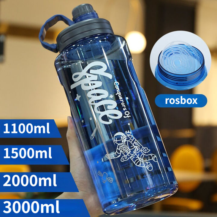 Large Water Bottle Bpa Free Plastic Cup Portable Outdoor Sports Water ...