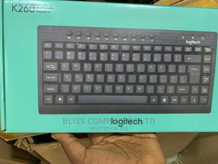 Logitech K260 Multimedia Mini Keyboard Wired Keyboard Multimedia Keyboard | Daraz.lk