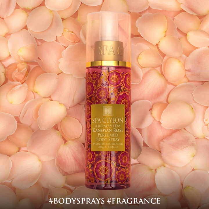 Spa Ceylon Kandyan Rose Body Spray- 200ml | Daraz.lk