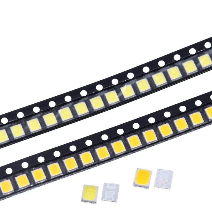 10pcs 2835 SMD LED 0.2W high bright chip white Warm white Diode | Daraz.lk