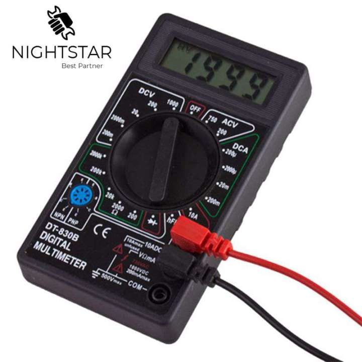 【Top-Rated Product】Digital Multimeter DC AC Voltmeter Ammeter Ohm Diode ...