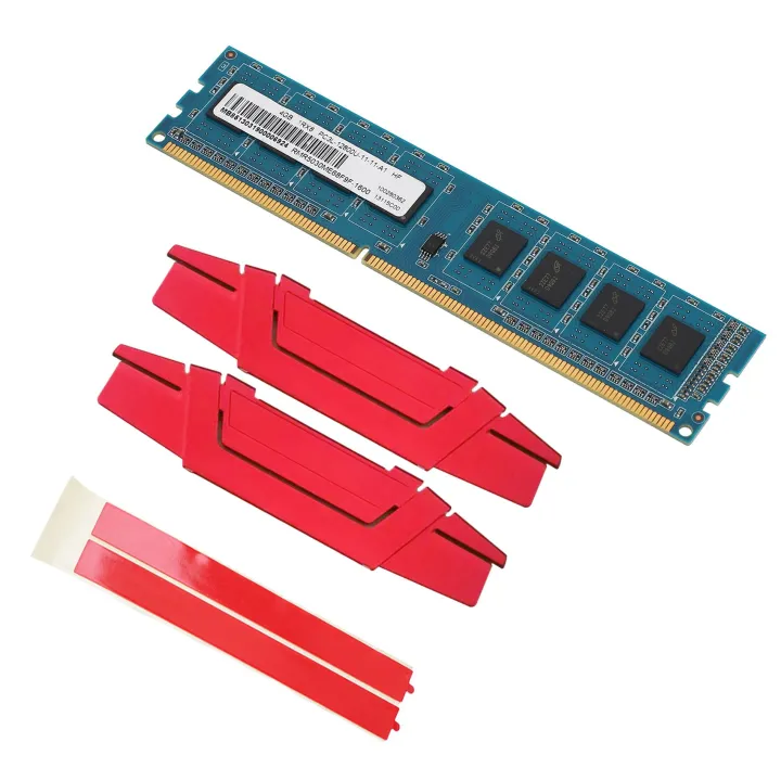 4GB DDR3 1600Mhz RAM Memory+Cooling Vest 1RX8 PC3L-12800U Ram for AMD ...