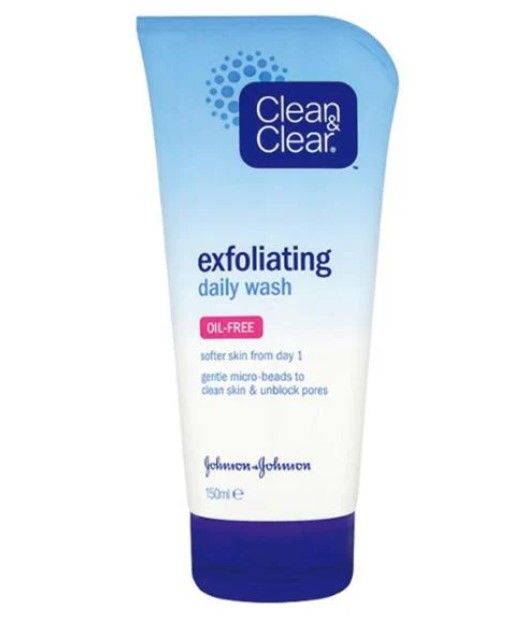 Johnson Johnson Clean & Clear exfoliating daily wash [150 ml] | Daraz.lk
