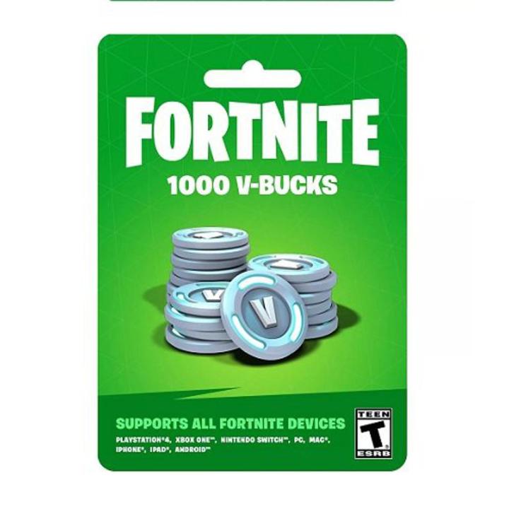 Fortnite 1000 vbucks - PC PS4 Xbox | Daraz.lk