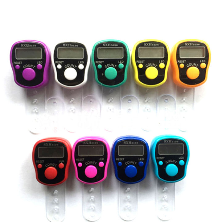 【c5d9f819】1PC Finger Counter Digital Tally Counter Luminous Tool ...