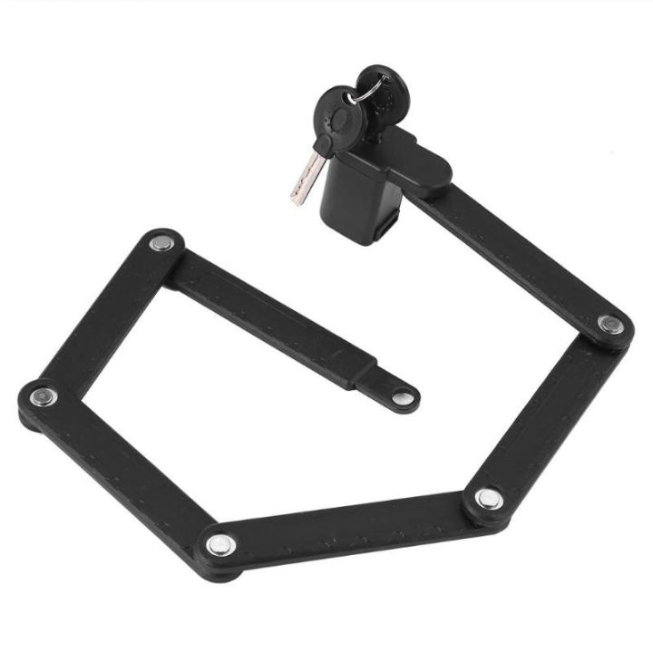 Universal Folding Bicycle Lock Anti-Shear of Hydraulic Cutter Security ...