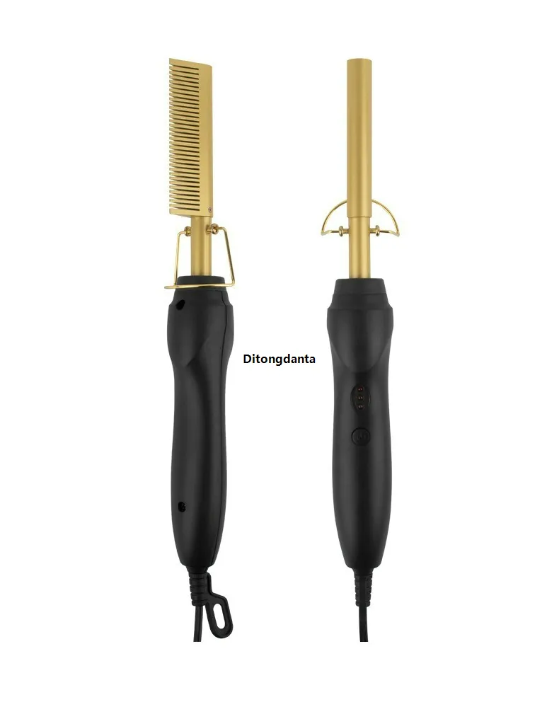 HOT Straight Pole Hair Perm New Multifunctional Electric Copper ...