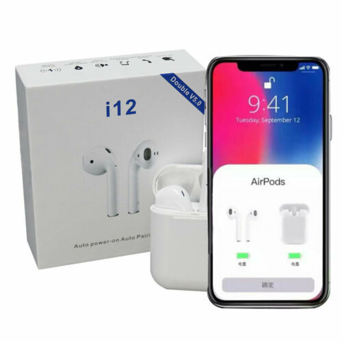 Xiangliang I12 TWS Wireless Bluetooth Earpods - with Chargeable Case ...