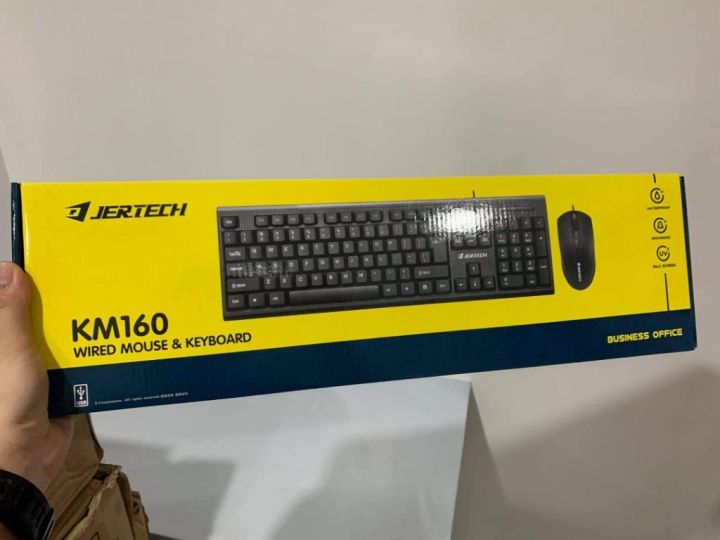 Keyboard Mouse Combo USB JERTECH KM160 | Daraz.lk
