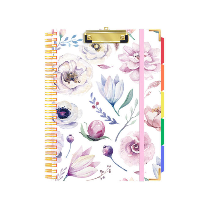 Clipboard Notepad Spiral Notebook Fillable Notebook Office Stationery ...