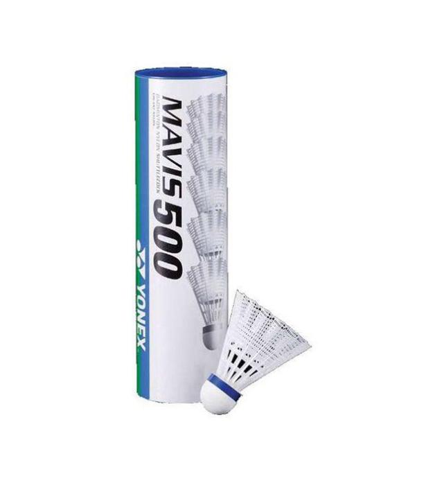 Yonex Mavis 500 Badminton Shuttlecock 6 Pieces Set Shuttle cock Nylon ...