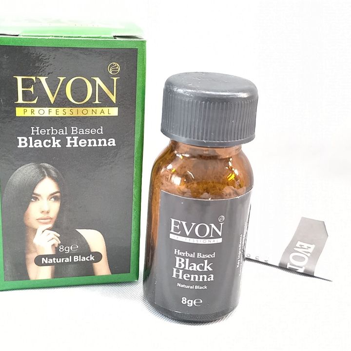 Evon Permanent Hair Color Ready to Use Herbal Based Hair Dye Hair Gray ...