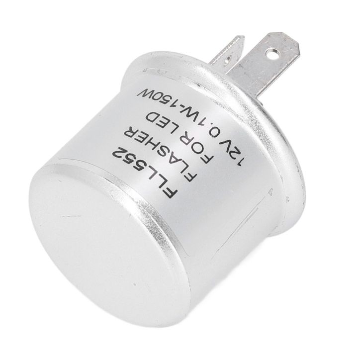 Low Power Consumption FLL552 LED Flasher Relay 12V Aluminum Shell LED ...