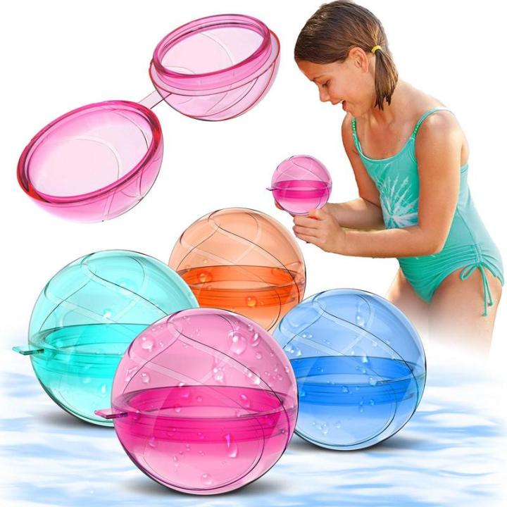 Summer Water Balloon Water Splash Balls Toys Reusable Water Balloons ...