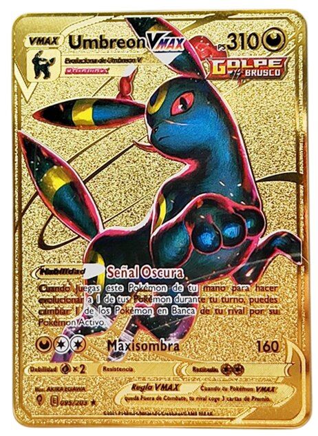 【Serendipity party】Pokemon Metal Cards Pokemon Cards Vmax Letters ...