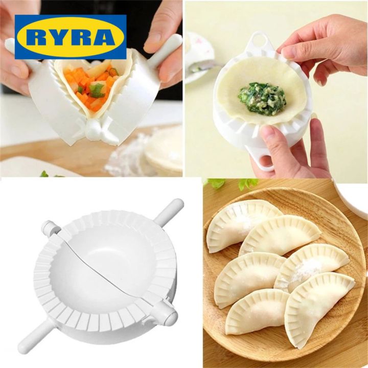 Set Dumpling Molds Press Ravioli Dough Pastry Pie Dumpling Maker Gyoza ...
