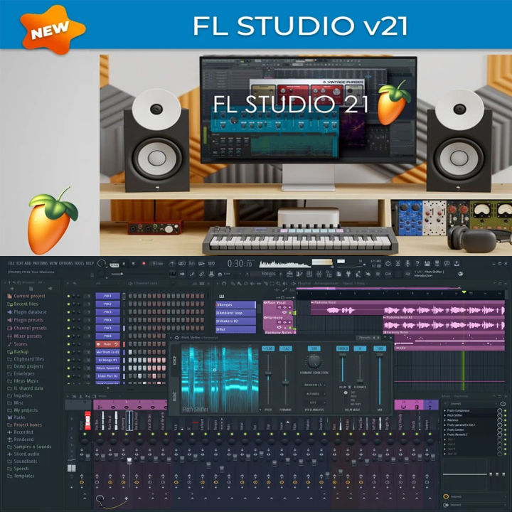 FL Studio 21 Pre-Activated DVD (unlimited devices) | Daraz.lk