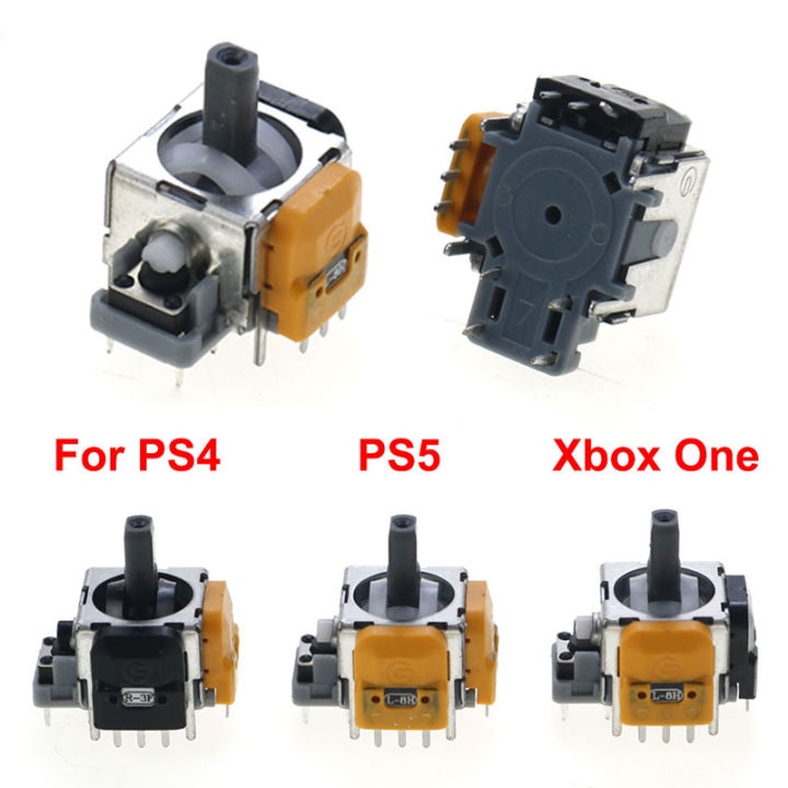 【hot】 1 Piece 3d Analog Stick Sensor Potentiometer Module Hall Effect Rocker Joystick For Ps4