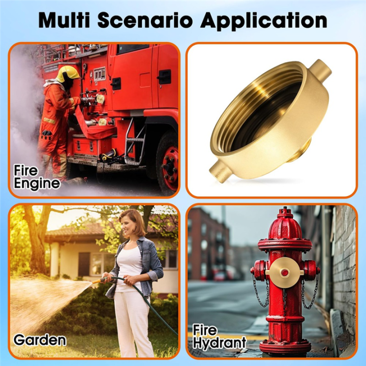 2-1/2In ()Female x 3/4In GHT Male Fire Hydrant Adapter | Daraz.lk