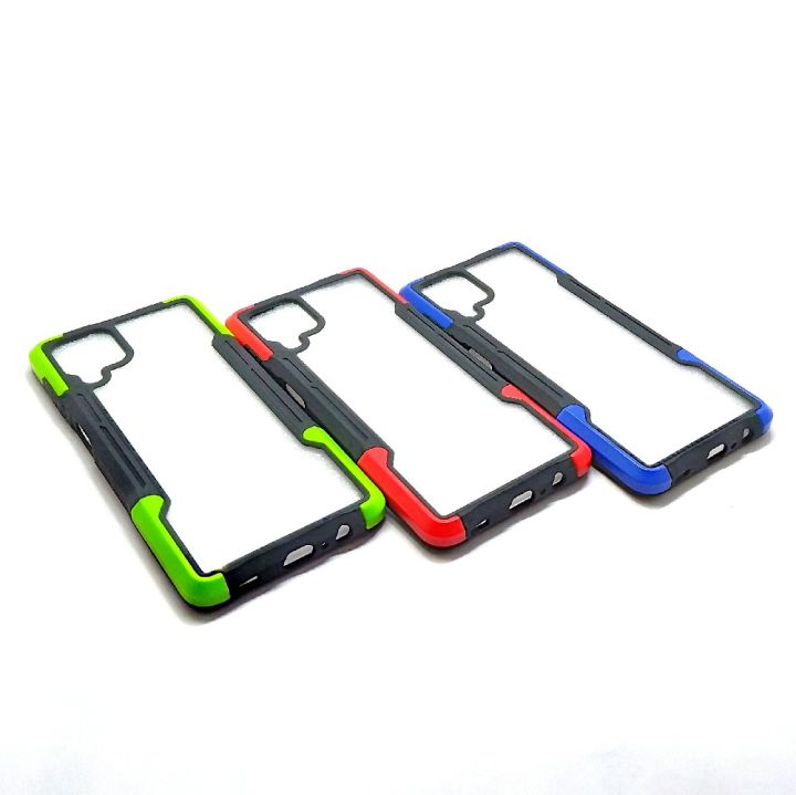 Samsung Galaxy A12, M12 New Model Super Luxury Shockproof Protection ...