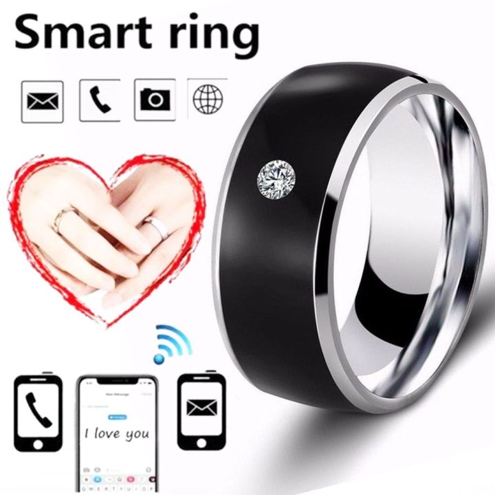 NEW Android Phone Equipment Technology NFC Finger Ring Smart Intelligent Wearable Connect | Daraz.lk