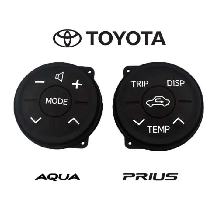 Toyota Aqua Prius Multifunction Steering Wheel Button Switches - 1 Pair ...