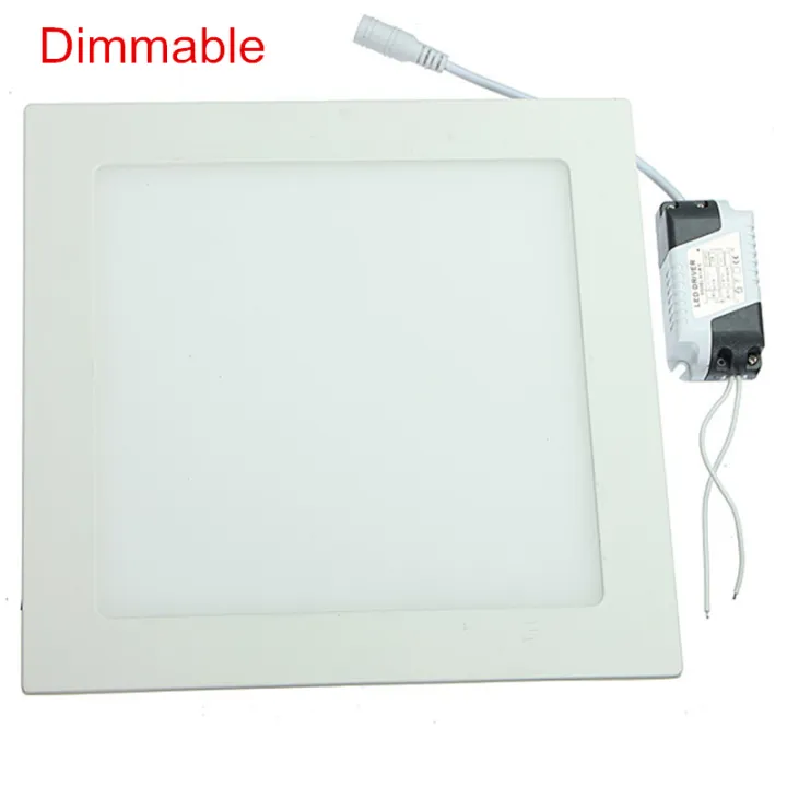 LED Panel light 4W 6W 9W 12W 15W 25W Square Ultra thin Ceiling Panel ...