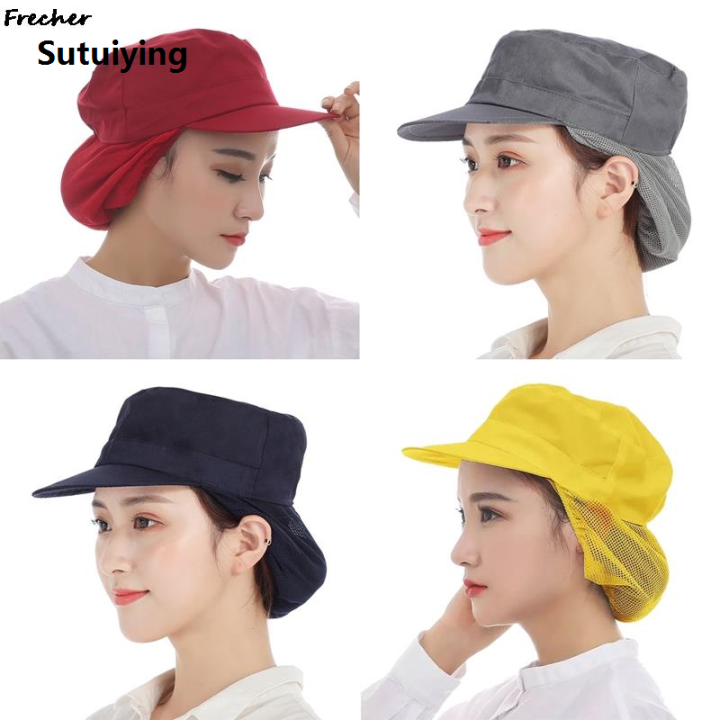 Sutuiying Kitchen Cooking Caps Food Service Hair Cover Restaurant Hotel ...