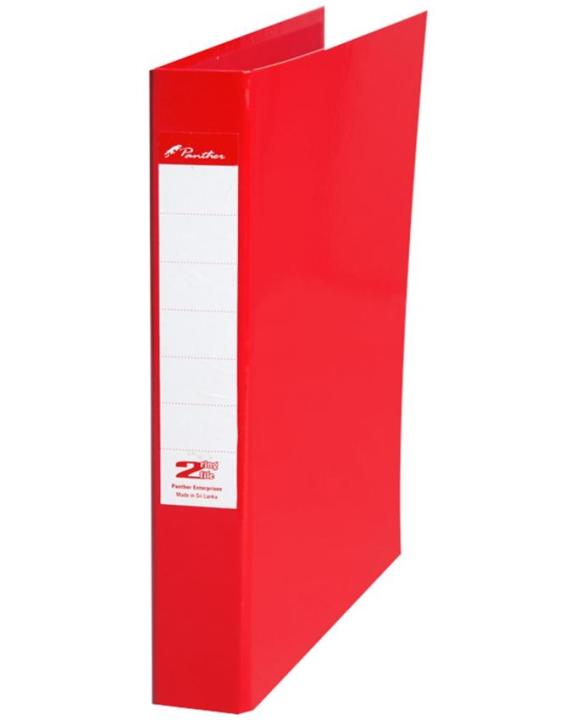 2 Ring Laminated Files A4 - Red | Daraz.lk
