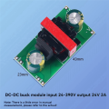 DC-DC Wide Voltage Step-Down Module Switching Power Voltage Regulator Input 24-390V Output 2A ...