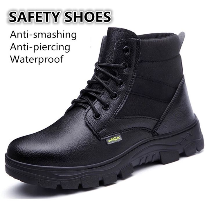 【ThinkWay】 Safety Boost Shoes Men Anti-smashing Anti-piercing Work ...