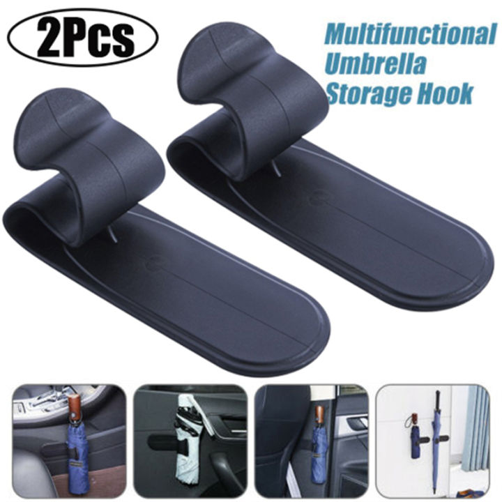 Portable Auto Vehicle Umbrella Hook Adhesive Holder Hanger Car Supplies ...