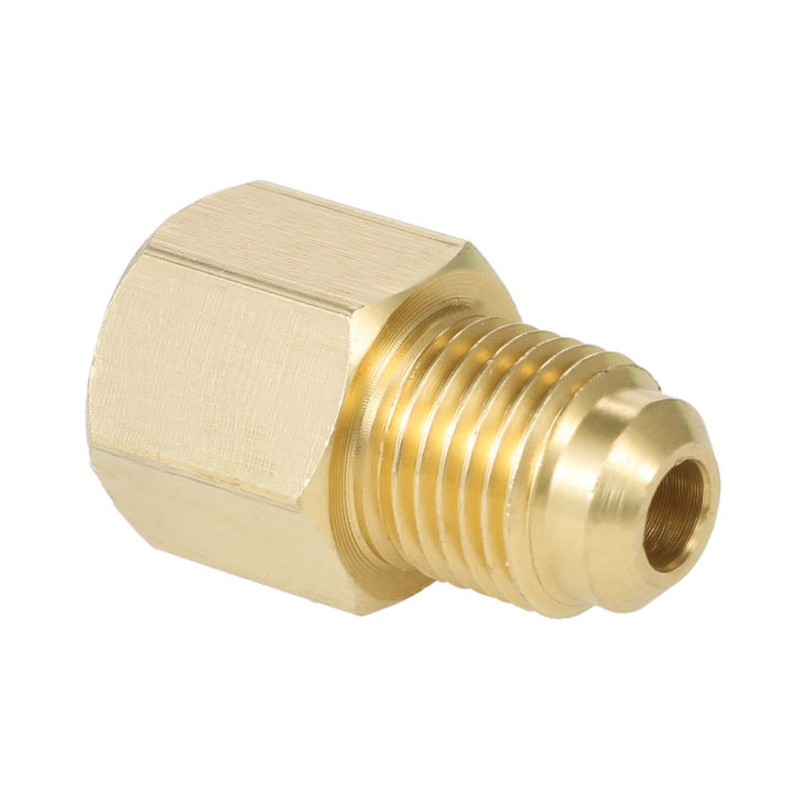 R134A Refrigerant Tank/Vacuum Pump Adapter to R12 Fitting Adapter 1/2 ...
