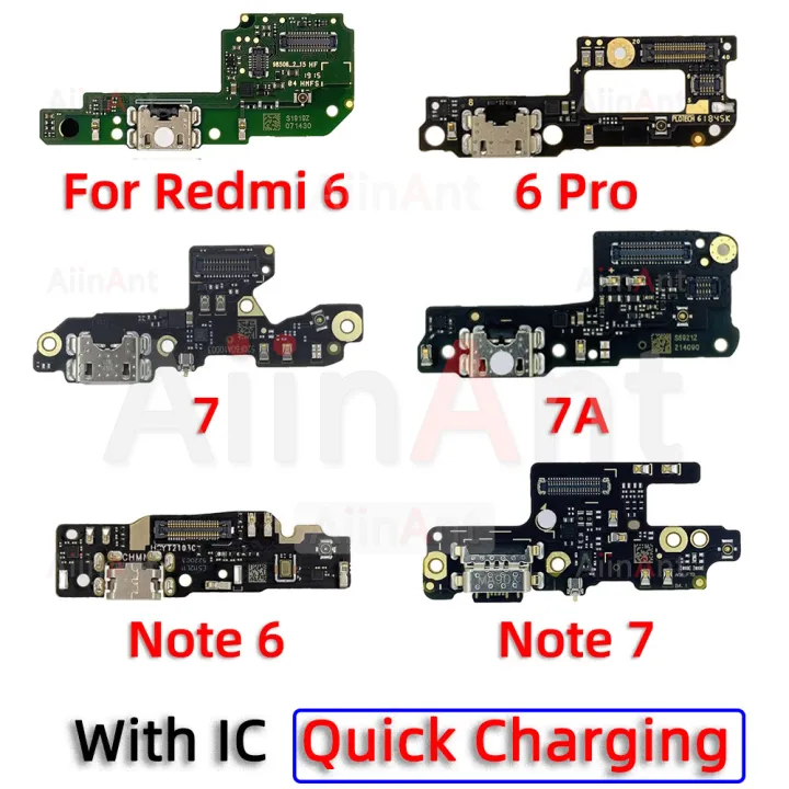 Aiinant Bottom USB Charger Board Dock Connector Charging Port Flex ...