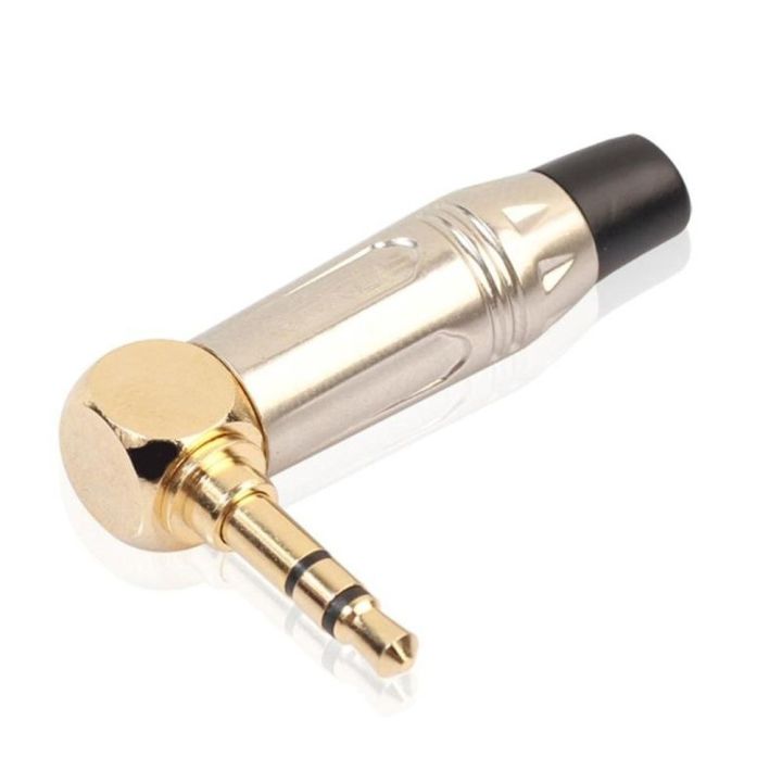 【ThinkWay】KORNASUE Zinc Alloy L-Type 3.5mm Jack Plug Right Angle ...