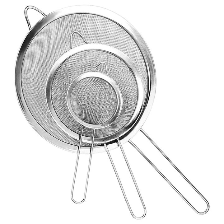 Sieve Tea Strainers, Sieves and Strainers, Kitchen Sieve, Fine Mesh ...