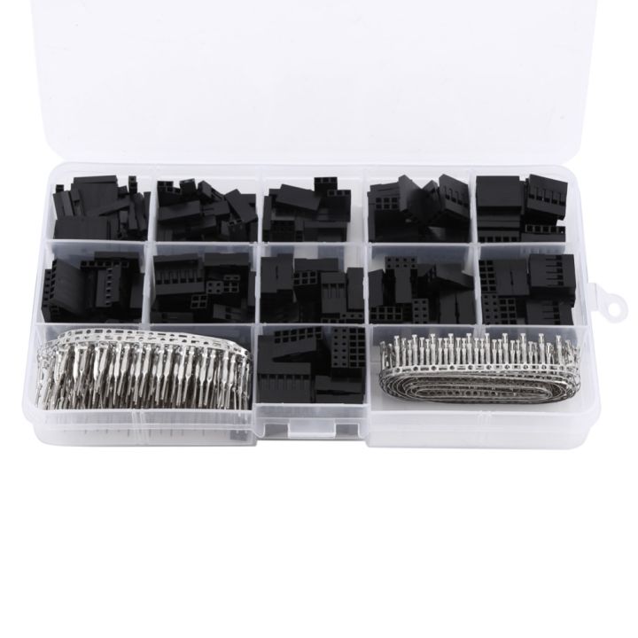 620PCS Assortment Kit Male/Female Jumper Wire Cable 2.54mm Pitch ...