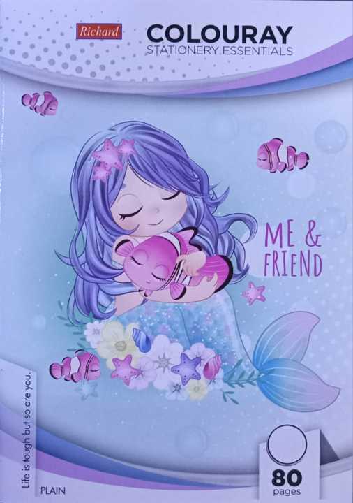 Colouray Practical Book 80 Pages - 1/2 Square Ruled - 60gsm | Daraz.lk