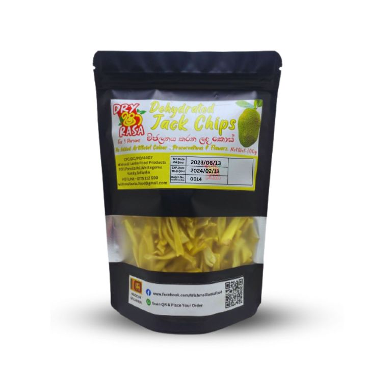Dehydrated Jack Chips For Curry - 100g | Daraz.lk