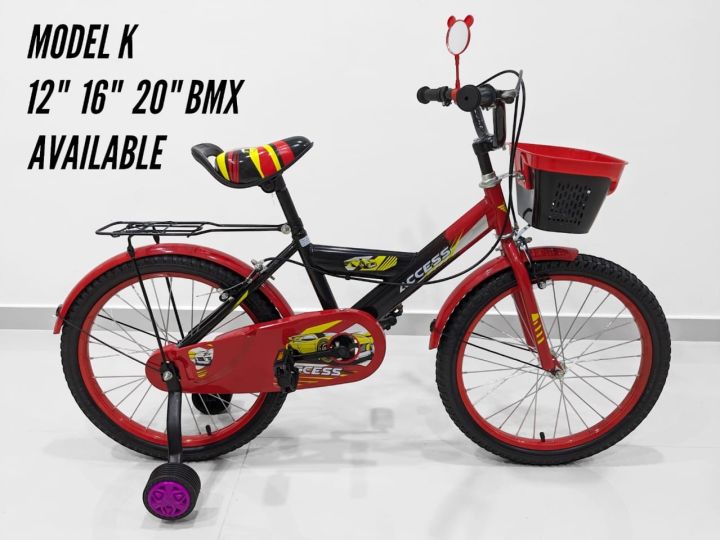 ACCESS BMX Kids Bicycle Model K Red Color 20 Inch for 7 Years and above ...