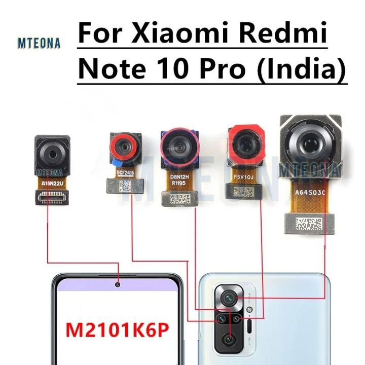 Front Rear Main Camera For Xiaomi Redmi Note 10 Pro (India) Selfie ...