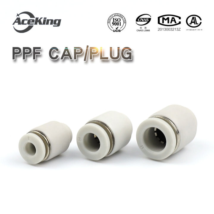 Ppf Pu Gas Plug Plastic Cap Quick Plug Ppf-04 6 8 10 12 16mm Pneumatic ...