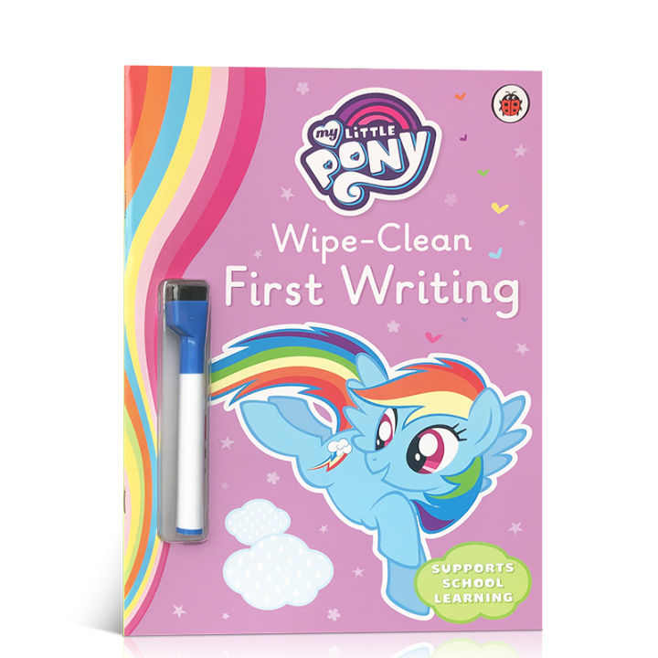 Picture Book Exercise Book My Little Pony Wipe-Clean First Writing ...