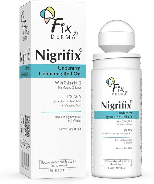 Fix Derma Nigrifix Underarm Lightening Roll On 60ml | Daraz.lk