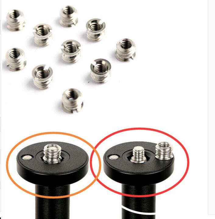 【VogueVenture】10pcs SmallRig 1/4" to 3/8" Convert Screw Adapter for ...
