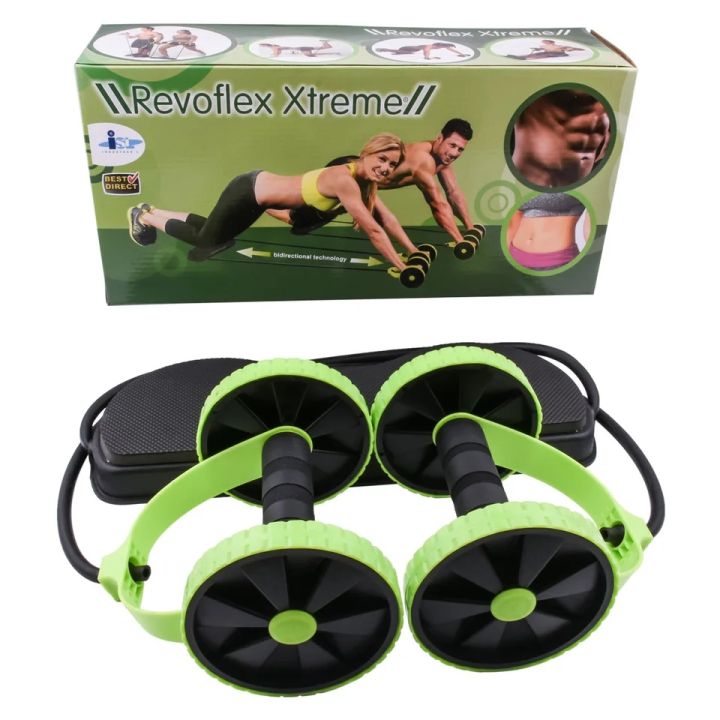 Ab Wheel Roller Supports,Abdominal Workout Machine Revoflex Core Double ...