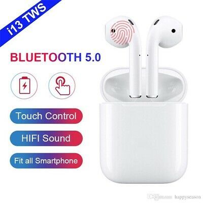 I13 TWS Wireless Earbuds BT 5.0 Headphones Stereo With Charger Box ...