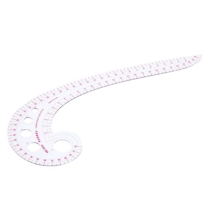 Transparent Comma Shaped Designers Curve Ruler for Dressmaking Tailor ...